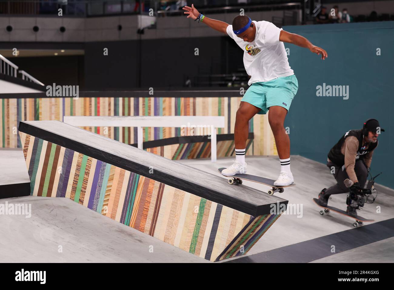 Tokyo, Japan. 28th May, 2023. Cordano Russell (USA) Skateboarding ...