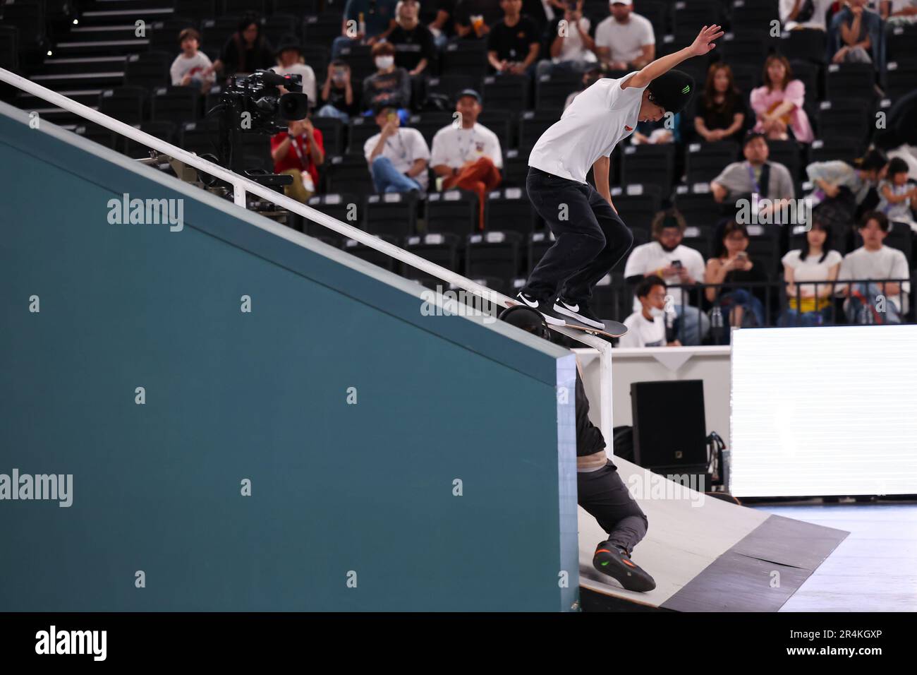 Tokyo, Japan. 28th May, 2023. Daiki Ikeda (JPN) Skateboarding : 2023 ...