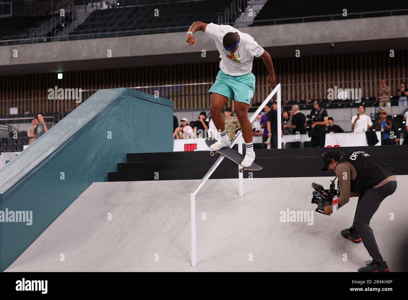 Tokyo, Japan. 28th May, 2023. Cordano Russell (USA) Skateboarding ...