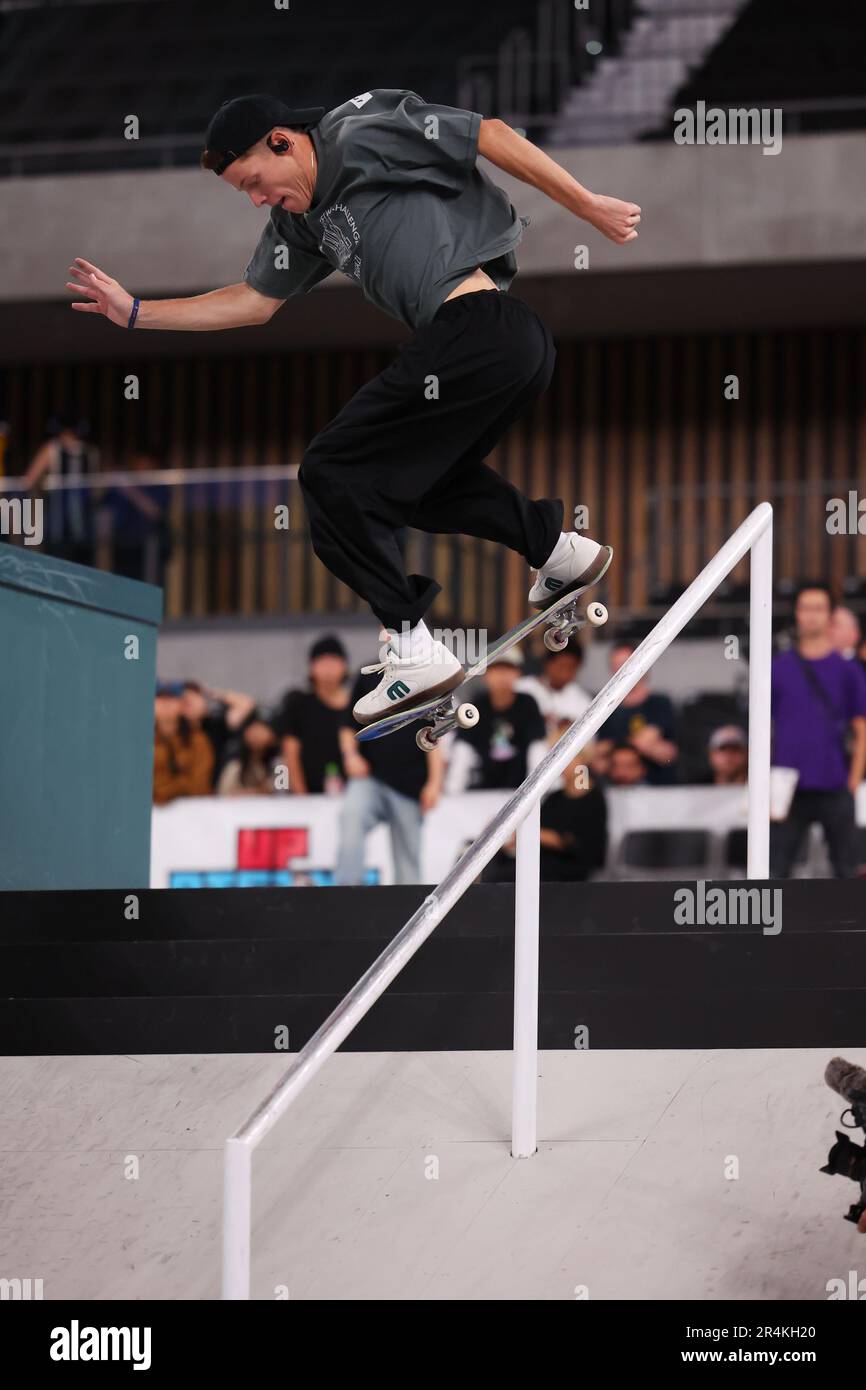 Tokyo, Japan. 28th May, 2023. Jake Ilardi (USA) Skateboarding : 2023 ...