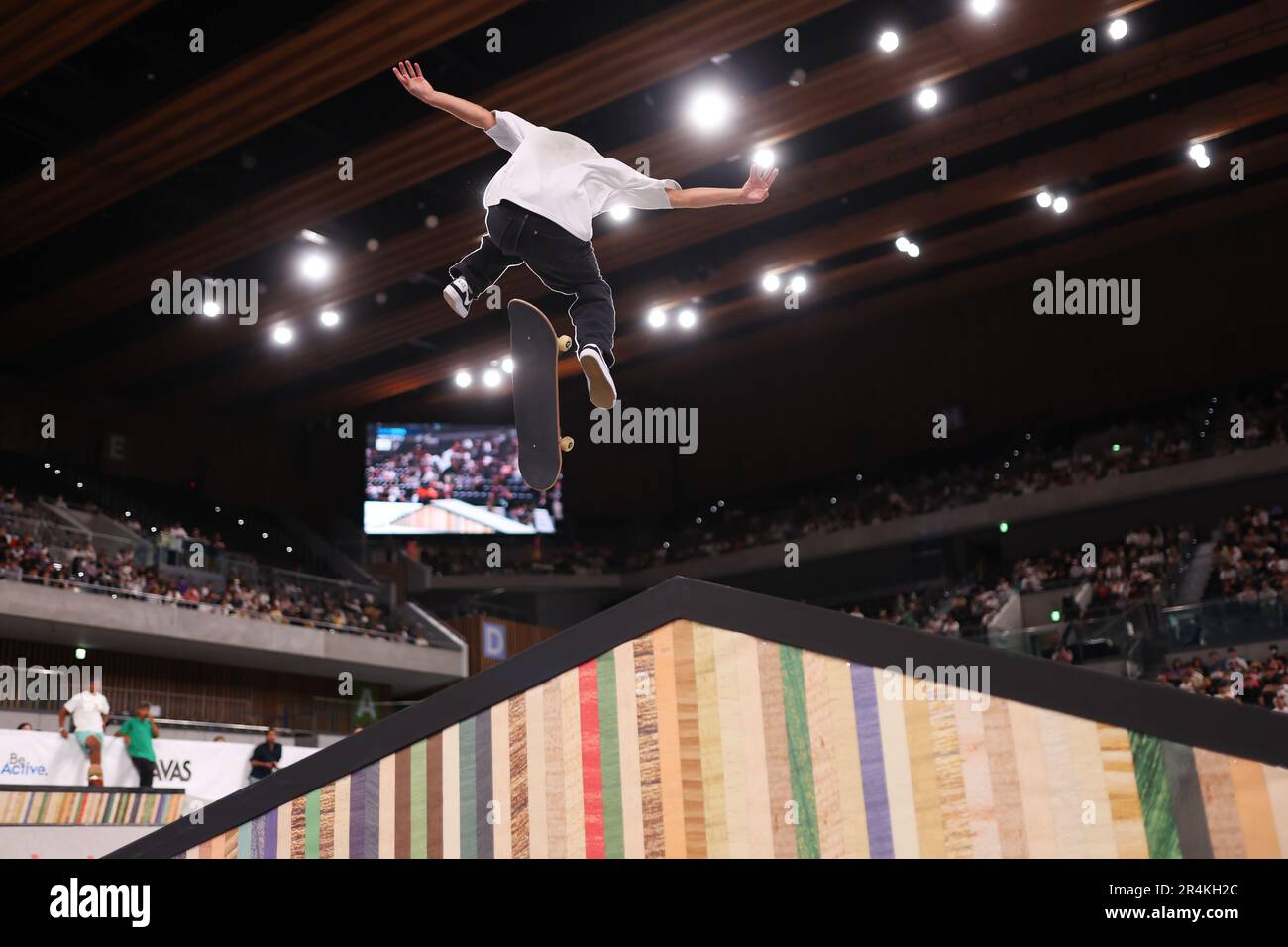 Tokyo Japan 28th May 2023 Daiki Ikeda Jpn Skateboarding 2023 Uprising Tokyo Mens