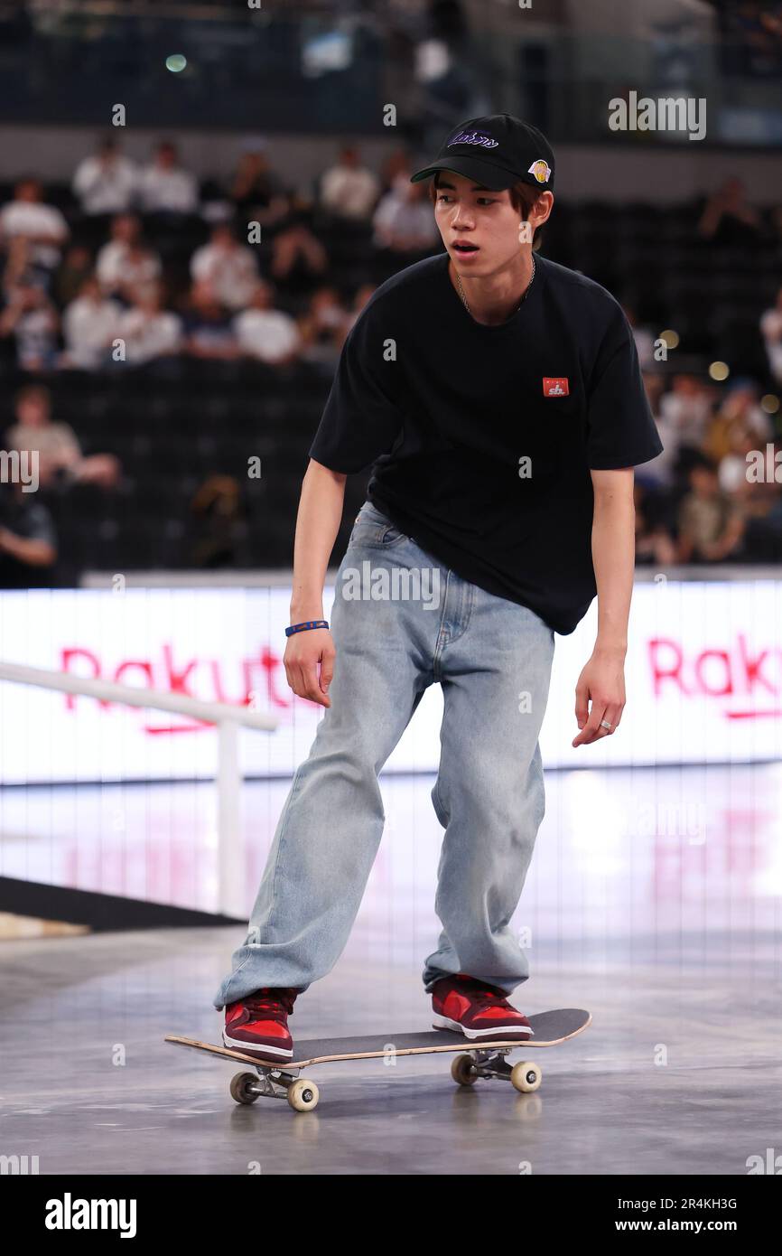 Tokyo, Japan. 28th May, 2023. Yuto Horigome (JPN) Skateboarding : 2023 ...