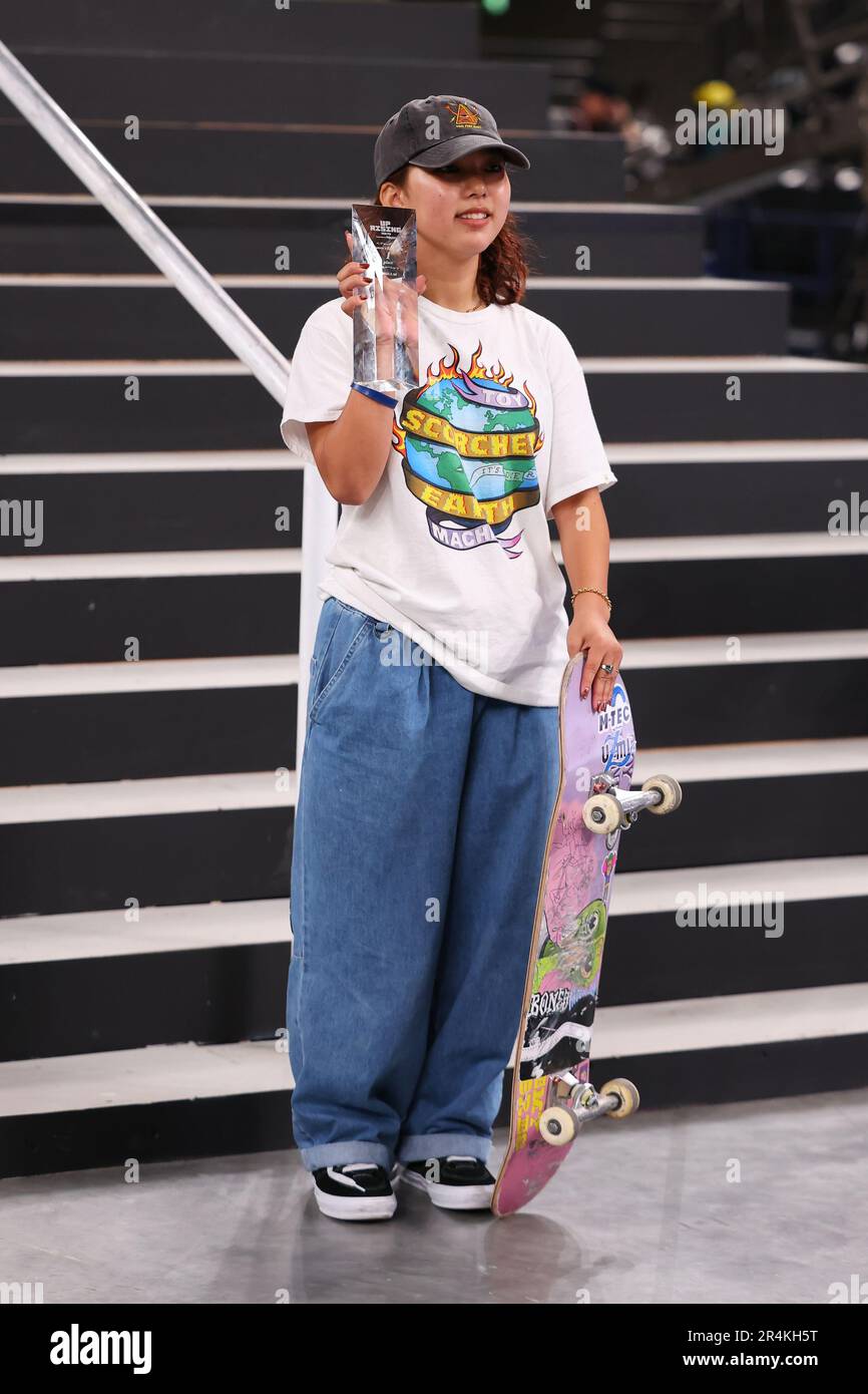 Tokyo, Japan. 28th May, 2023. Hina Maeda (JPN) Skateboarding : 2023 UPRISING TOKYO Women's ...