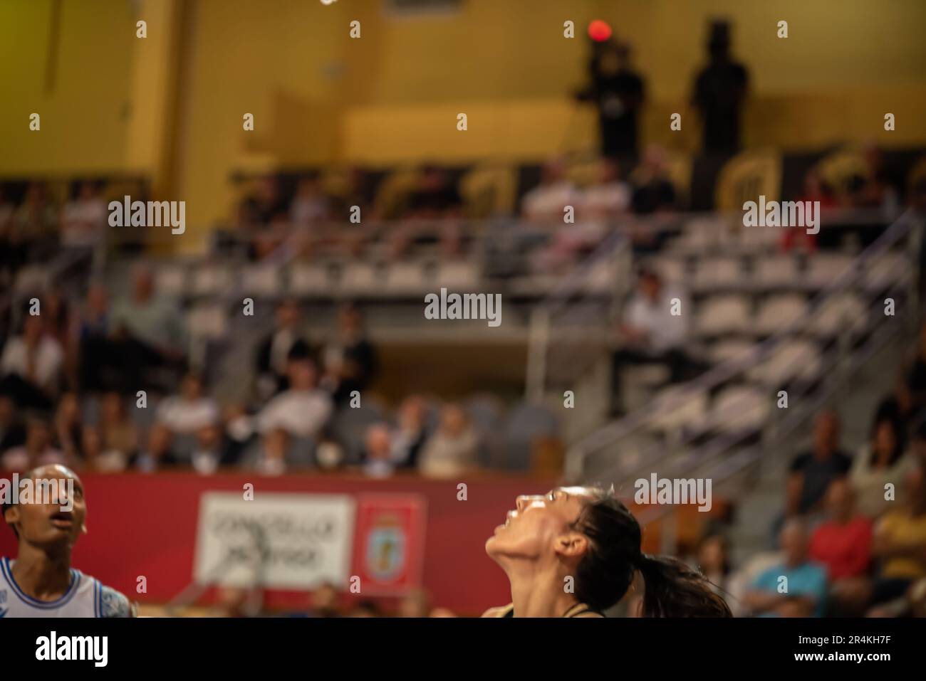 Vigo, Spain. May 25th, 2023. Italian player Andre tries unsuccessfully ...