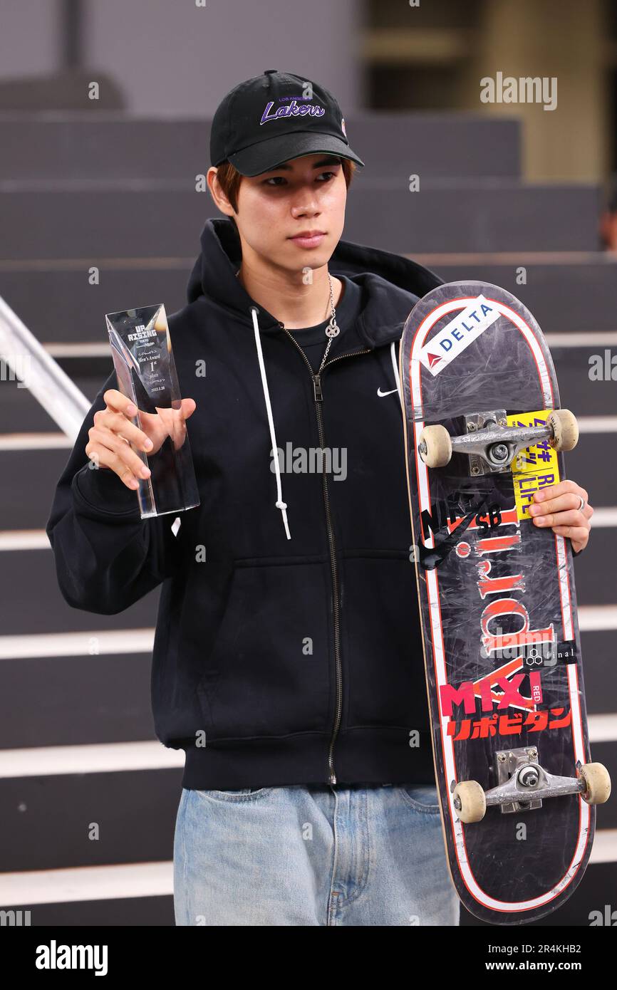 Tokyo, Japan. 28th May, 2023. Yuto Horigome (JPN) Skateboarding : 2023 ...