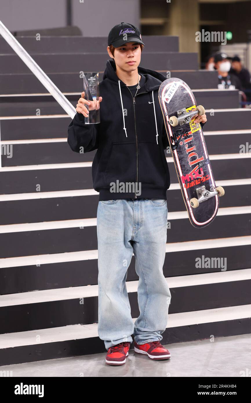 Tokyo, Japan. 28th May, 2023. Yuto Horigome (JPN) Skateboarding : 2023 ...