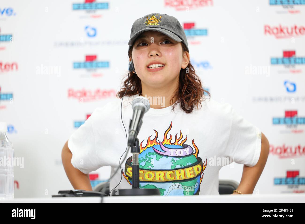 Tokyo, Japan. 28th May, 2023. Hina Maeda (JPN) Skateboarding : 2023 ...