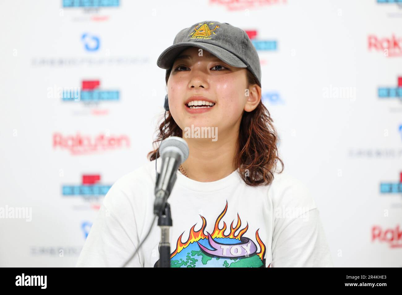 Tokyo, Japan. 28th May, 2023. Hina Maeda (JPN) Skateboarding : 2023 ...
