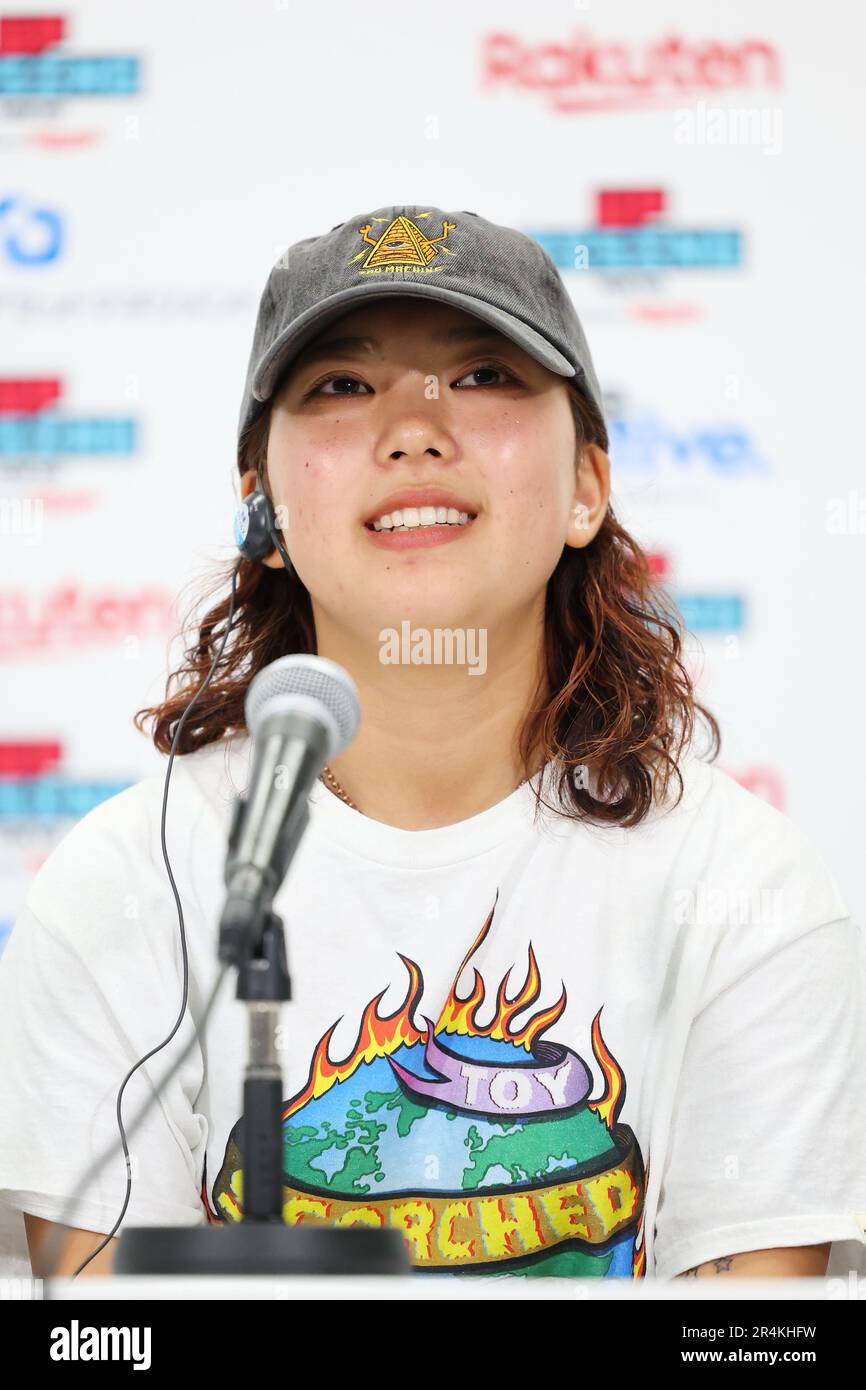 Tokyo, Japan. 28th May, 2023. Hina Maeda (JPN) Skateboarding : 2023 ...
