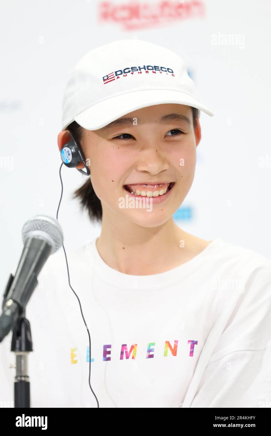 Tokyo, Japan. 28th May, 2023. Aoi Uemura (JPN) Skateboarding : 2023 UPRISING TOKYO Press ...