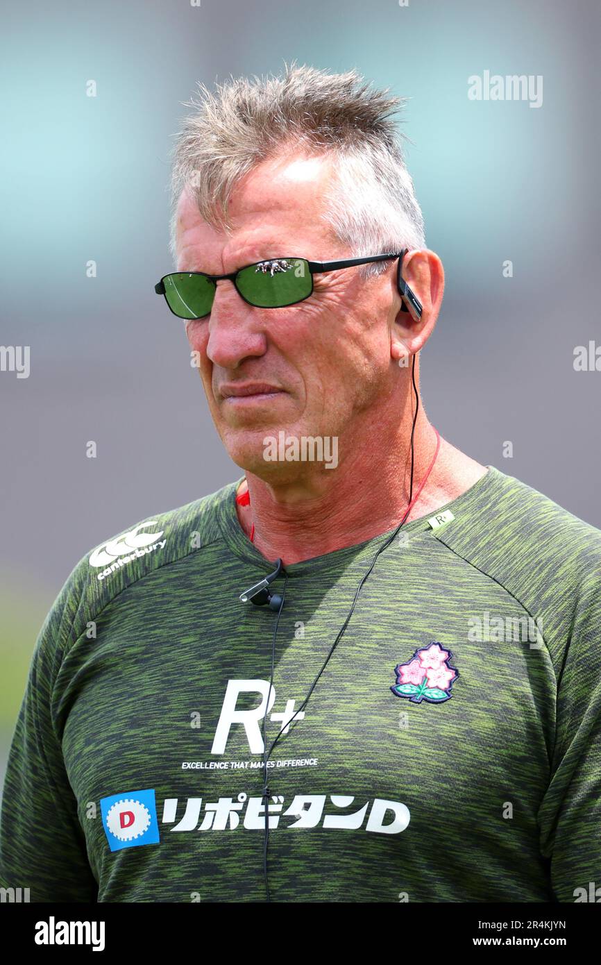Tokyo, Japan. 27th May, 2023. Rob Penney (JPN) Rugby : Rugby match ...