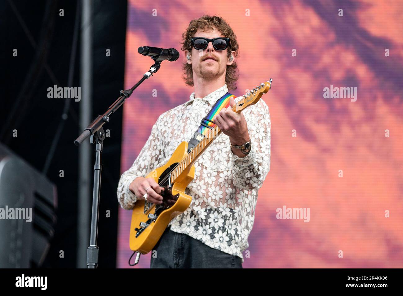 Taylor Meier of Caamp performs on day three of the BottleRock Napa ...