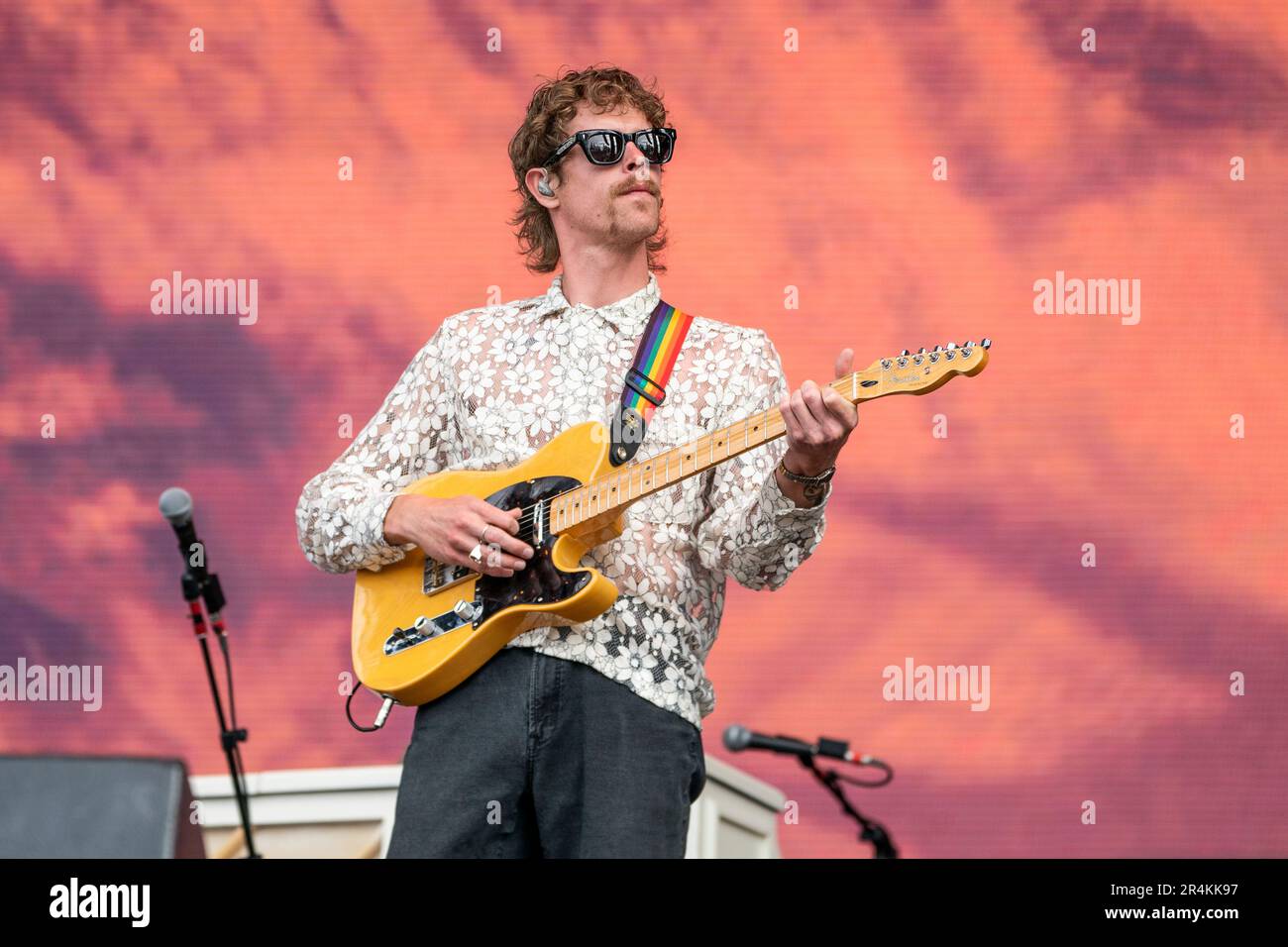 Taylor Meier of Caamp performs on day three of the BottleRock Napa ...