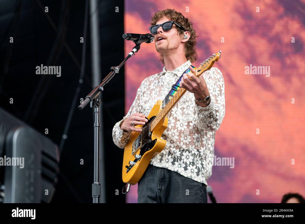 Taylor Meier of Caamp performs on day three of the BottleRock Napa ...