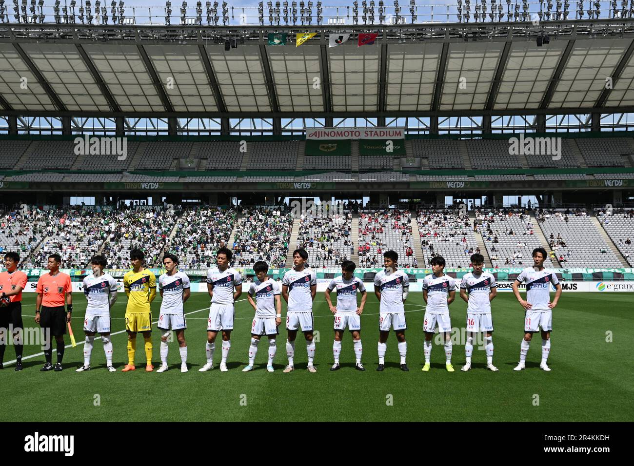 Tokyo, Japan. Credit: MATSUO. 28th May, 2023. Iwaki FC team group (Iwaki FC) Football/Soccer ...