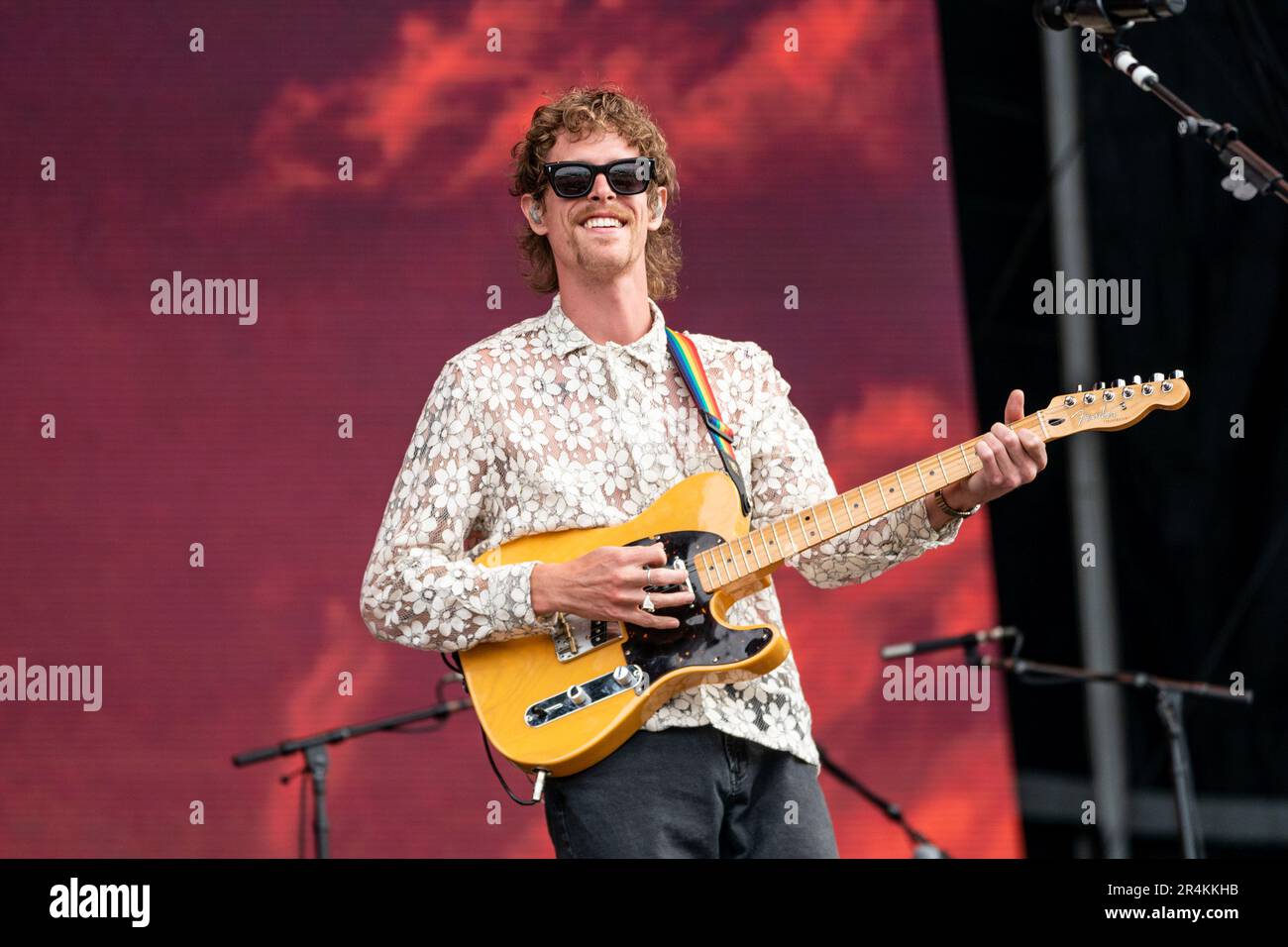 Taylor Meier of Caamp performs on day three of the BottleRock Napa ...