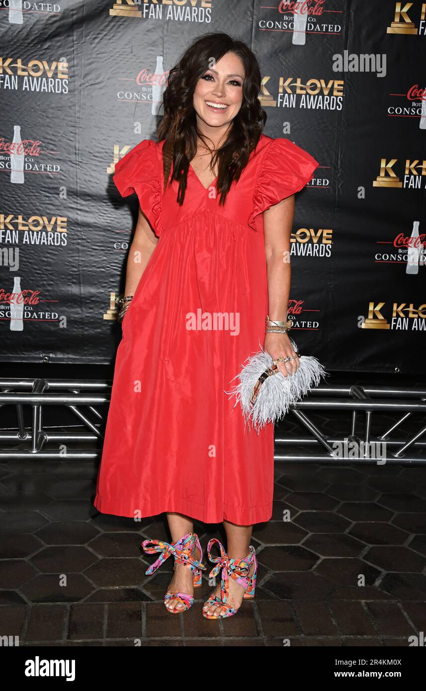 Nashville, USA. 28th May, 2023. Kari Jobe at the K-LOVE Fan Awards held ...