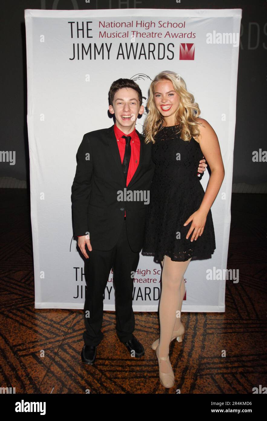 Andrew Barth Feldman and Renee Rapp at the 2018 National High School ...