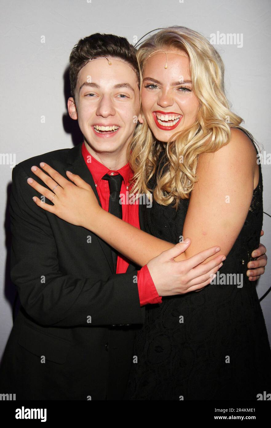 Andrew Barth Feldman and Renee Rapp at the 2018 National High School ...