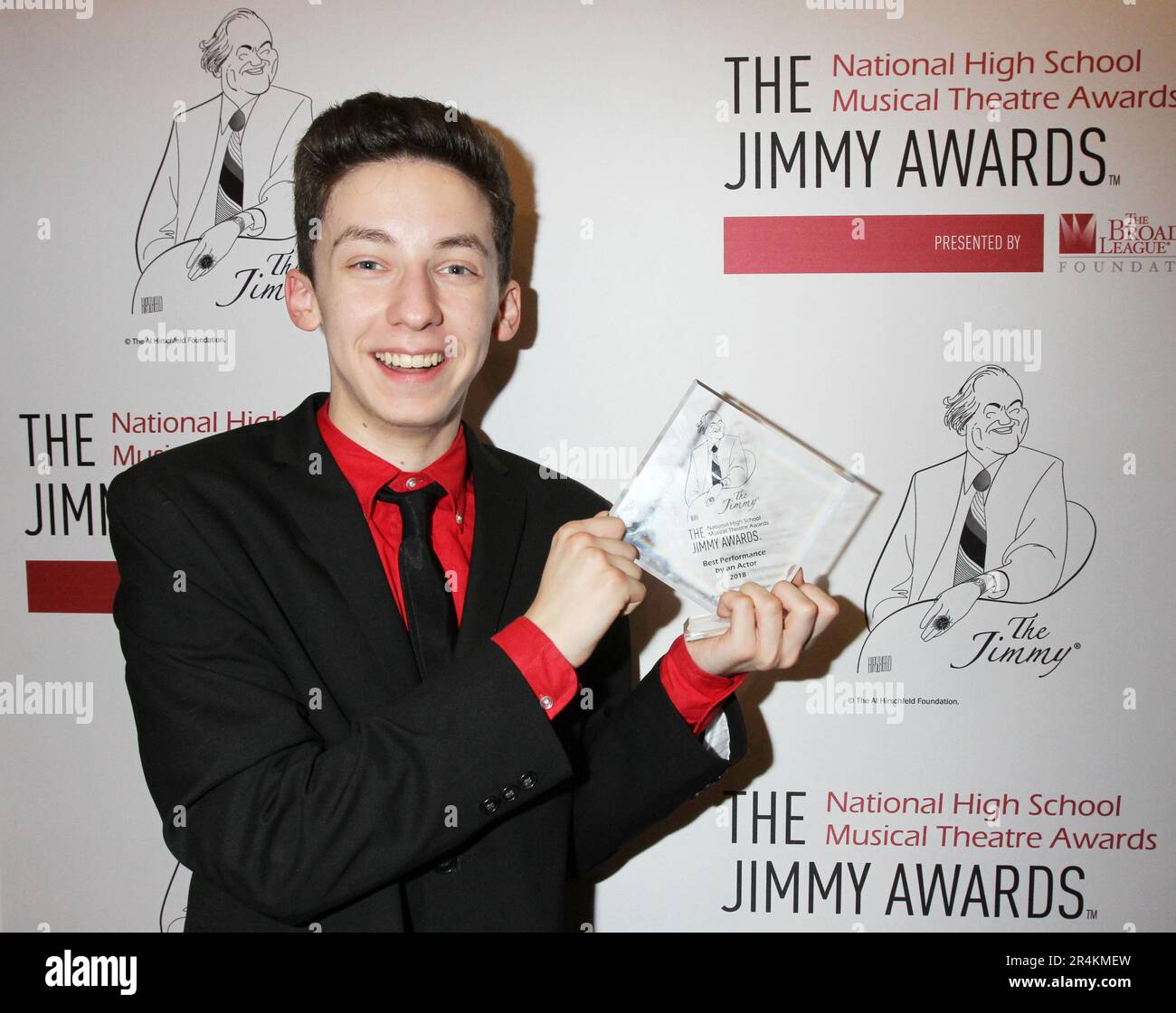 Andrew Barth Feldman at the 2018 National High School Musical Theatre ...