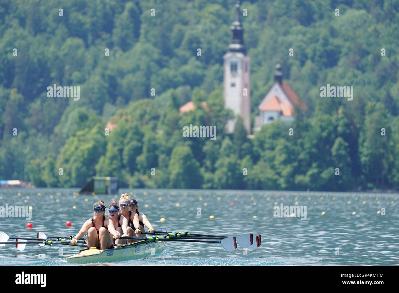 Lauren Henry, Hannah Scott, Georgina Megan Brayshaw and Lucy Glover of ...
