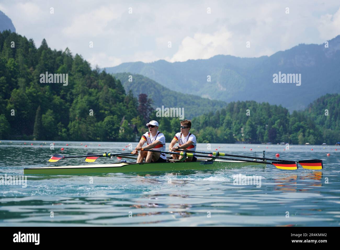 Jannik Metzger and Julius Christ of Germany in Mens Pair during 2023 ...