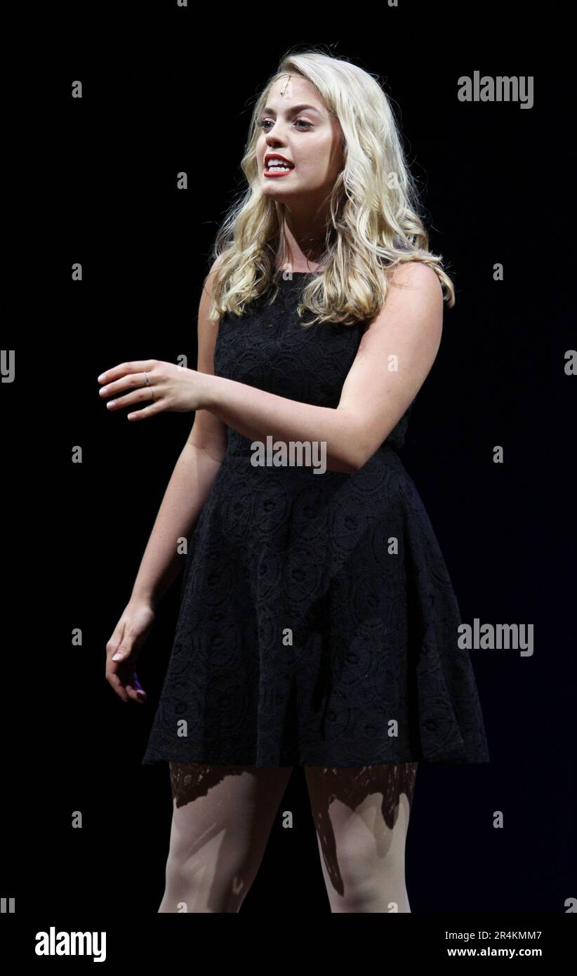 Renee Rapp performing at the 2018 National High School Musical Theatre ...