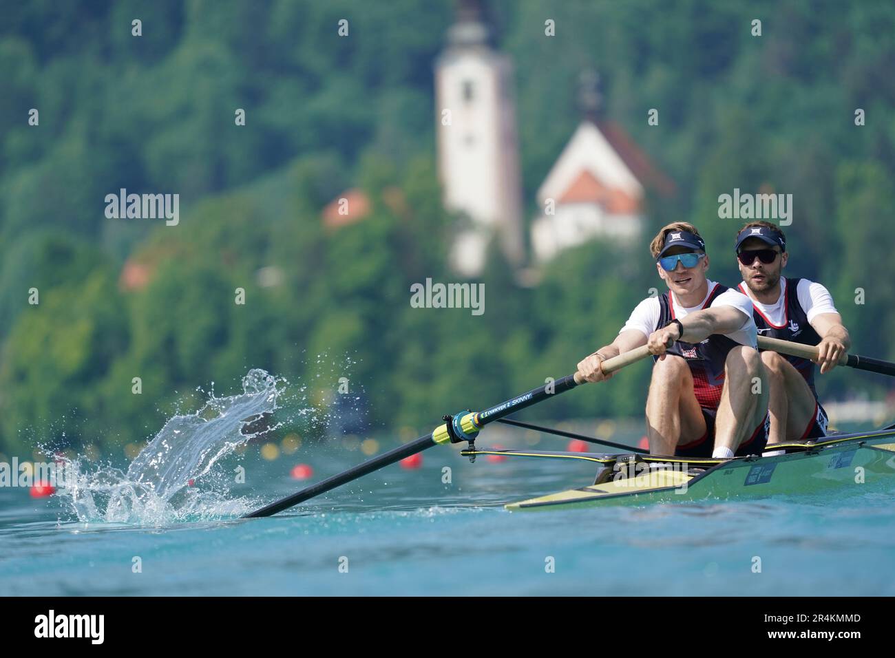 Oliver Wynne-Griffith and Thomas George of Great Britain in Mens Pair ...