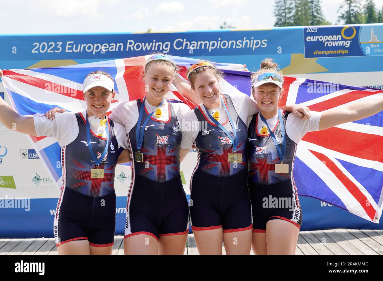 Emily Craig and Imogen Grant of Great Britain silver medallist in ...