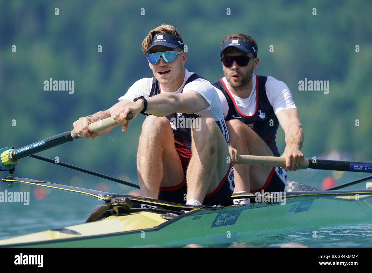 Oliver Wynne-Griffith and Thomas George of Great Britain in Mens Pair ...