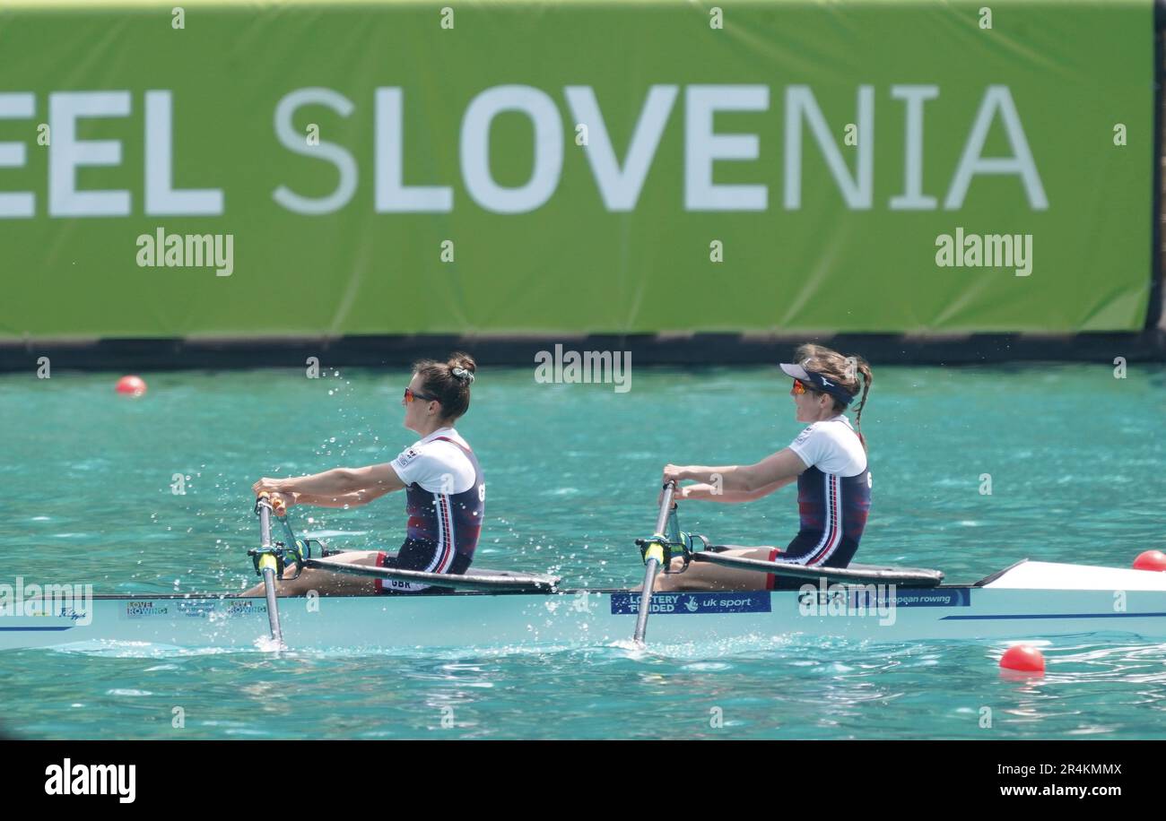 Emily Craig and Imogen Grant of Great Brittain in Lightweight Womens ...