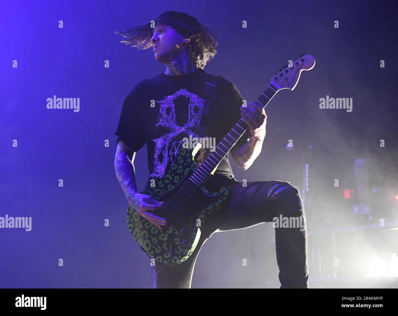 BOCA RATON - MAY 27: Tony Perry of Pierce the Veil performs during The ...