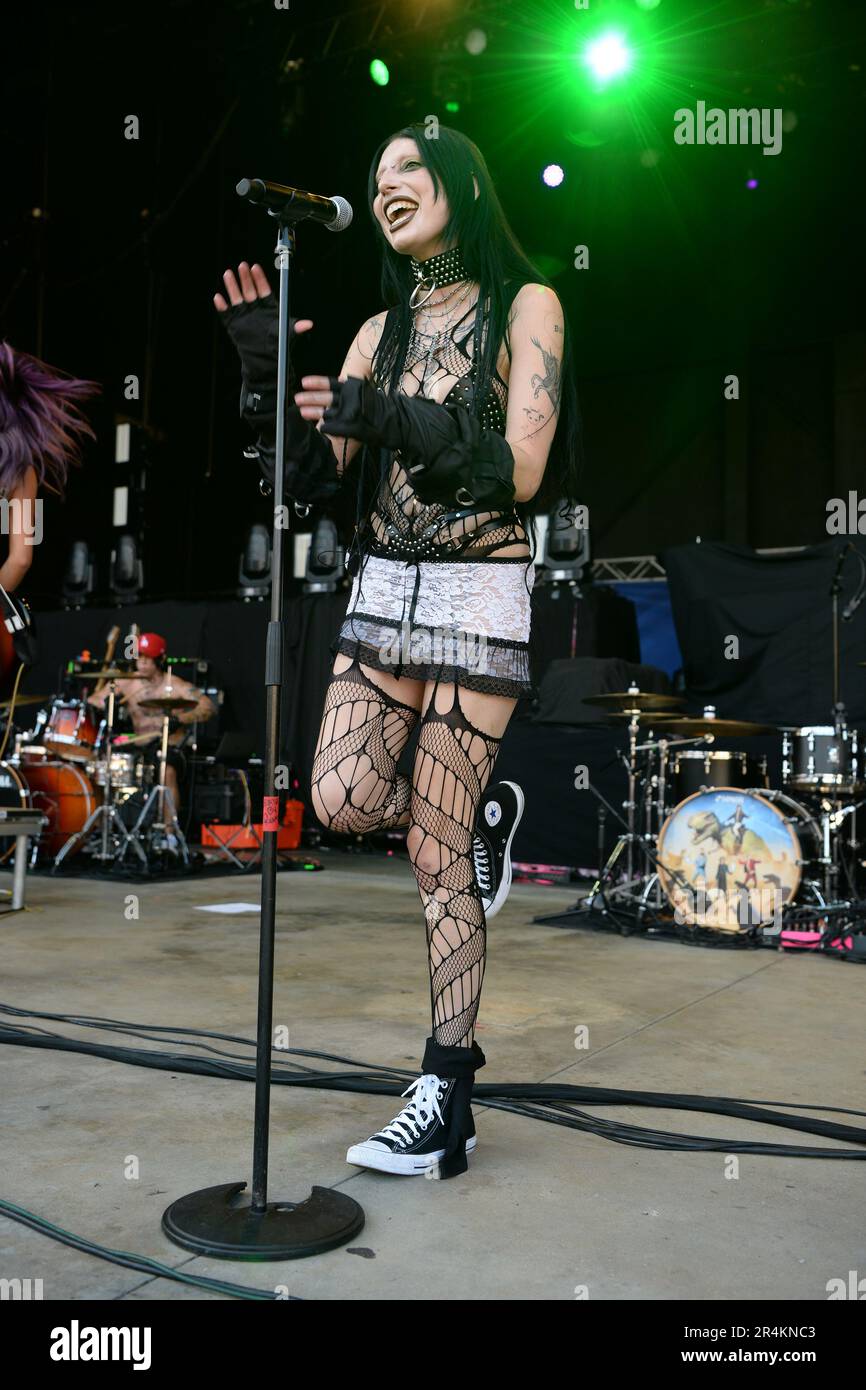 BOCA RATON - MAY 27: Romy Flores of DeathbyRomy performs during The ...