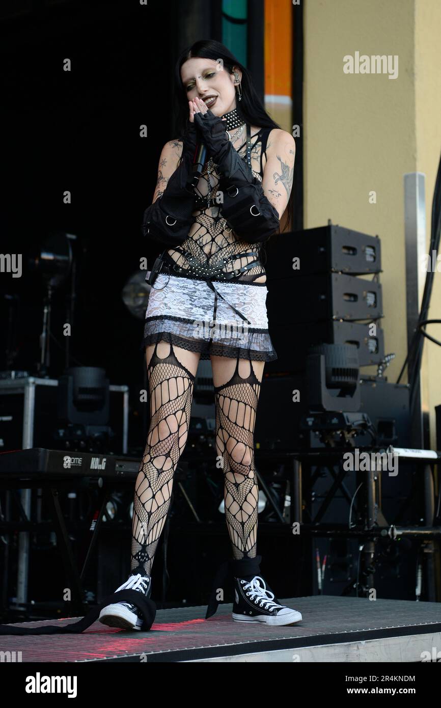 BOCA RATON - MAY 27: Romy Flores of DeathbyRomy performs during The ...
