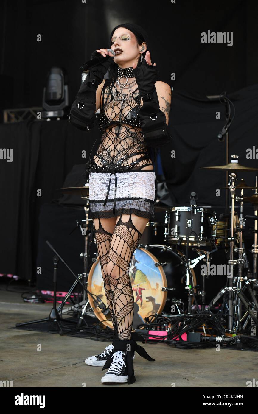 BOCA RATON - MAY 27: Romy Flores of DeathbyRomy performs during The ...