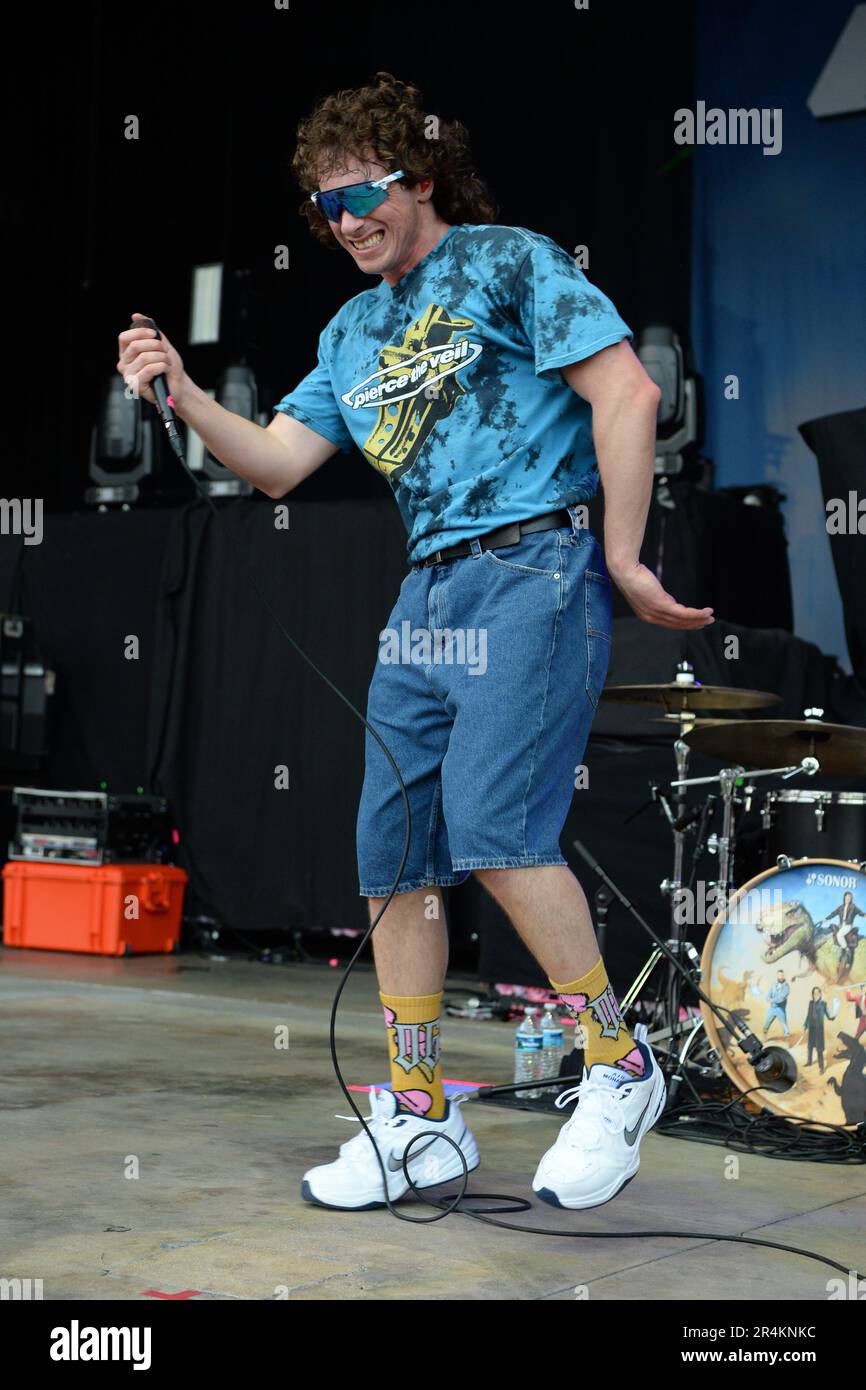 BOCA RATON - MAY 27: Rob Damiani of Don Broco performs during The ...