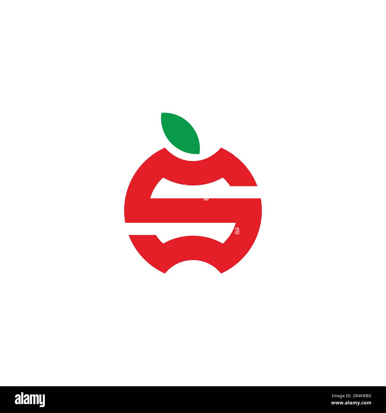 Geometric apple Stock Vector Images - Alamy