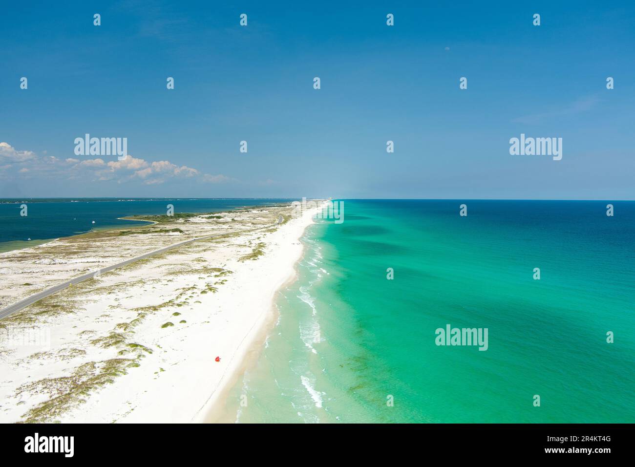 Tiger beach aerial hi-res stock photography and images - Alamy