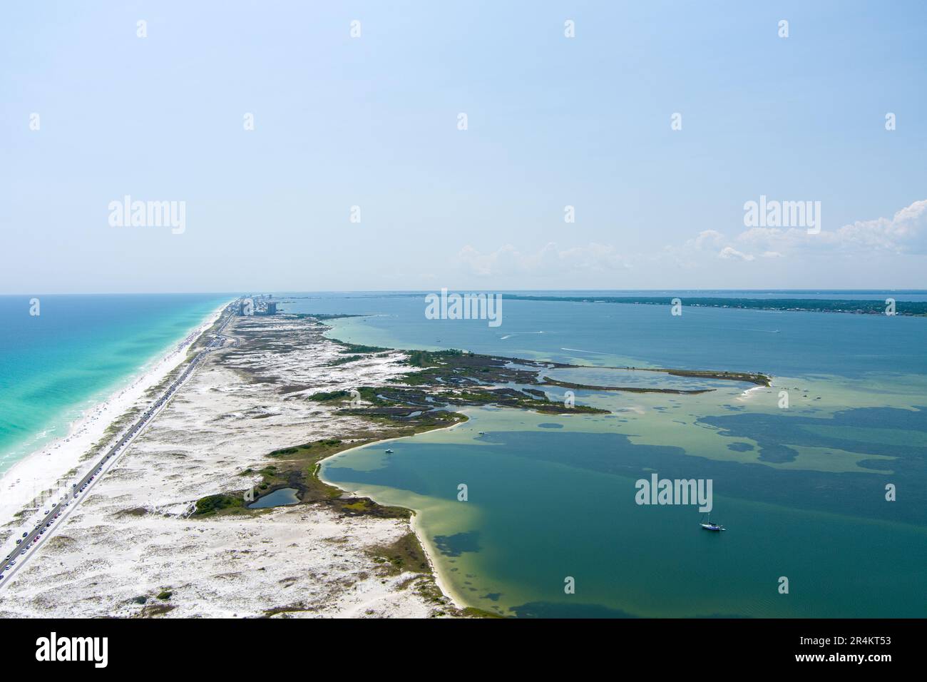 Tiger beach aerial hi-res stock photography and images - Alamy
