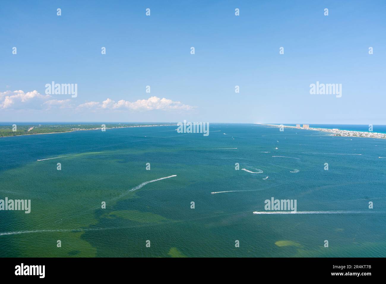 The Santa Rosa Sound in Pensacola, Florida Stock Photo - Alamy