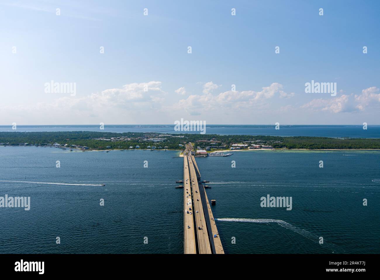 Pensacola, Florida bridge Stock Photo - Alamy