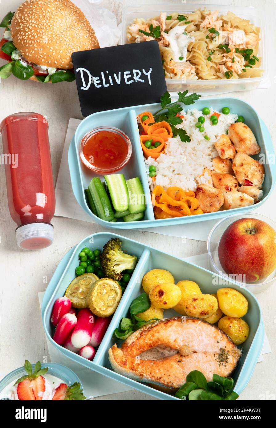 Healthy meal slimming diet plan daily ready menu background, organic ...