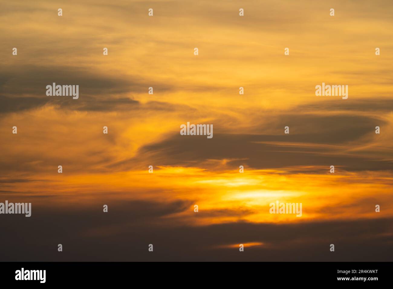 Beautiful sunset sky in a shiny day Stock Photo - Alamy