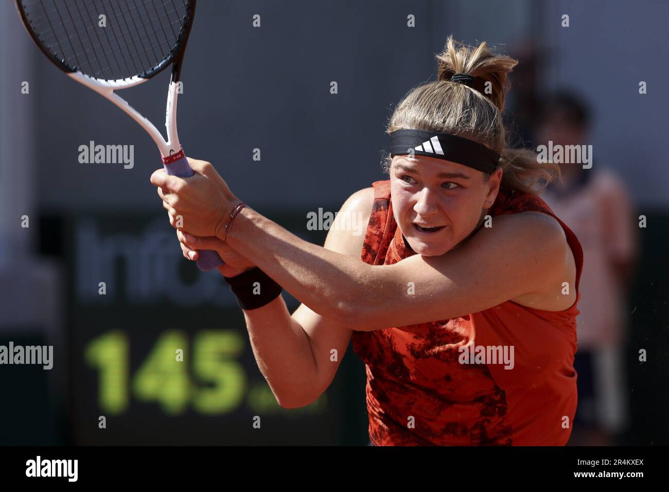 Karolina Muchova of Czech Republic during day 1 of the 2023 French Open ...
