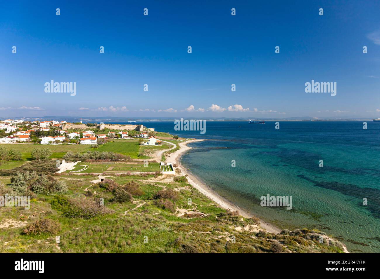 Seddulbahir(Sedd el Bahr), tip of Gelibolu (Gallipoli) peninsula ...