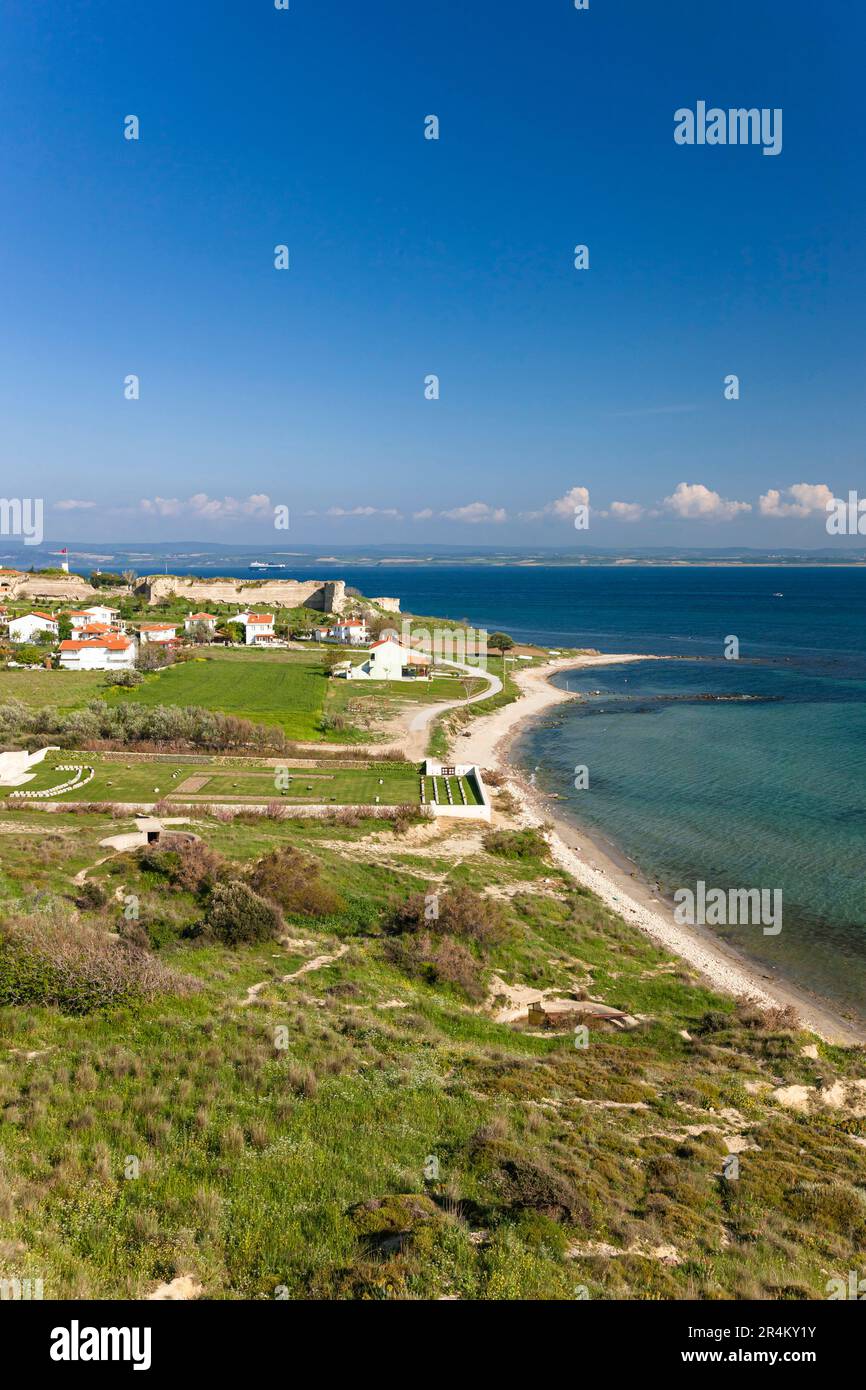 Seddulbahir(Sedd el Bahr), tip of Gelibolu (Gallipoli) peninsula ...