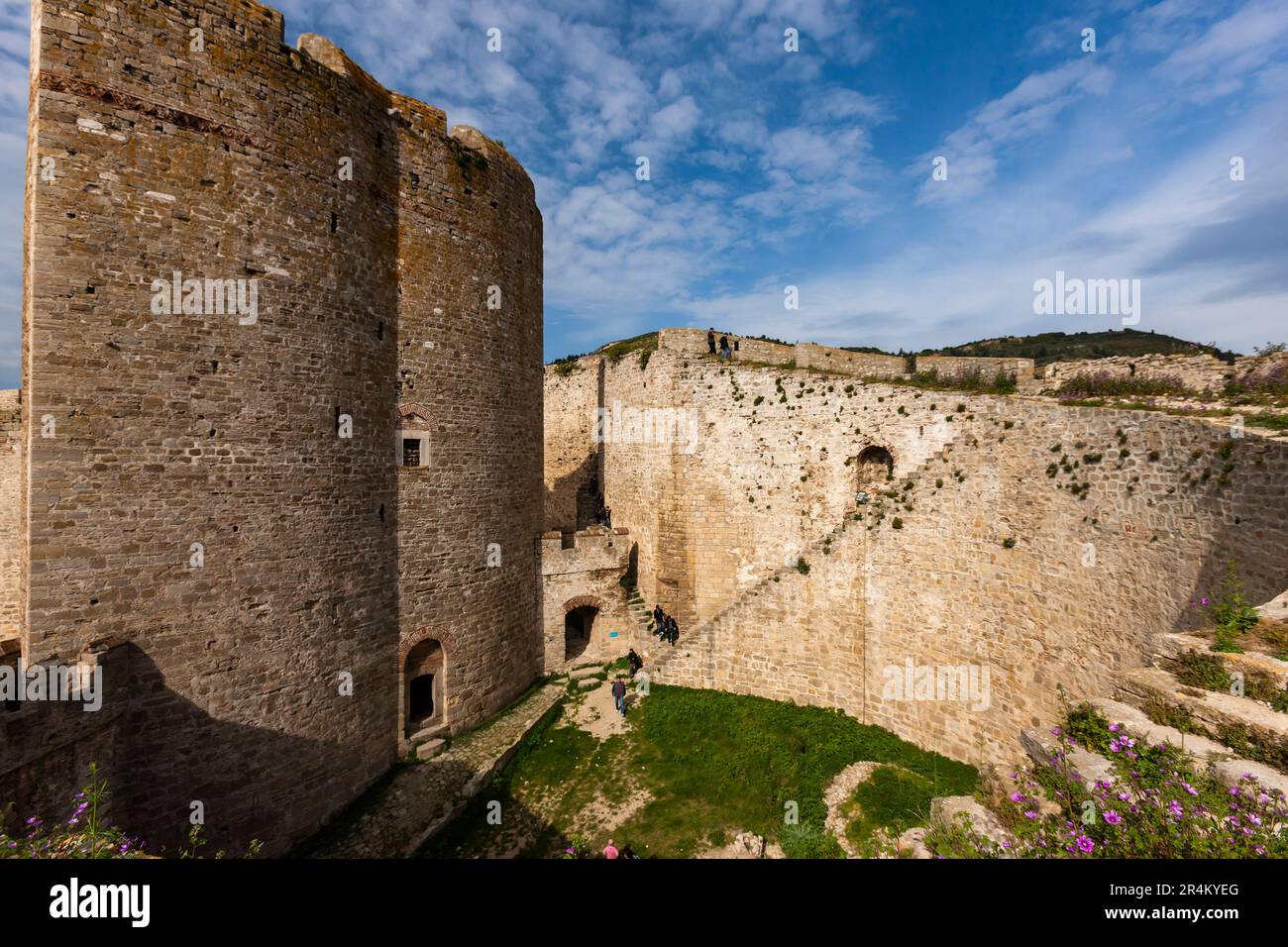 Kilitbahir Castle, Ottoman fortress, Gelibolu (Gallipoli) Peninsula and ...