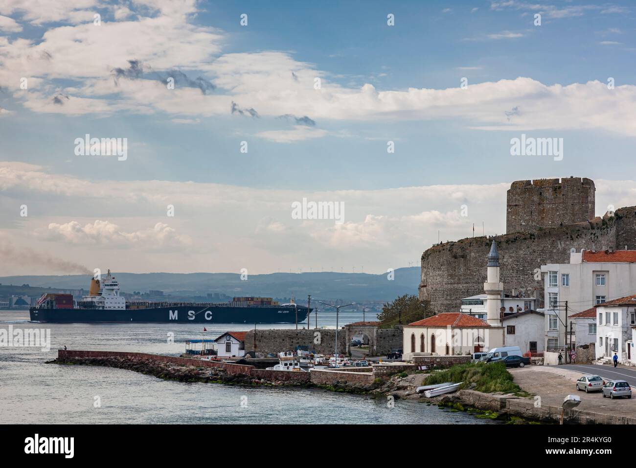 Kilitbahir Castle, Ottoman fortress, Gelibolu (Gallipoli) Peninsula and ...