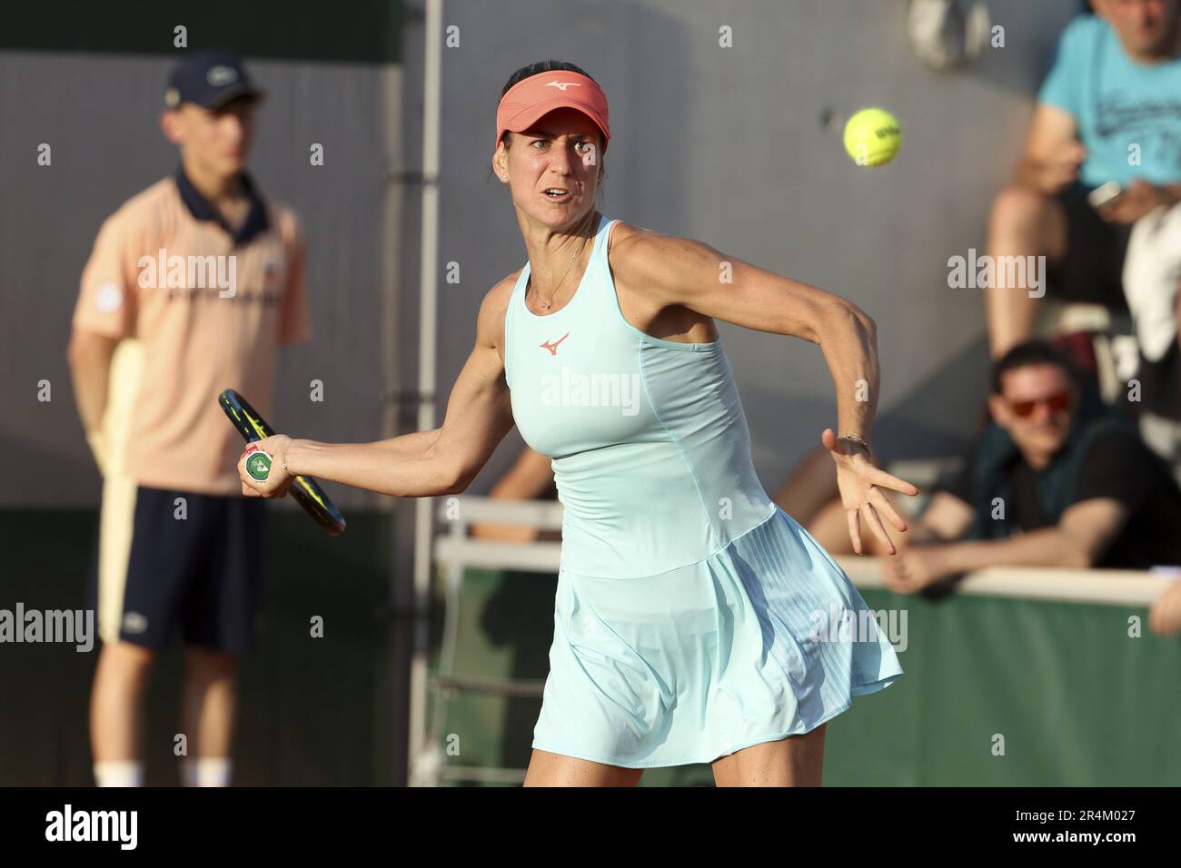 Anna Bondar of Hungary during day 1 of the 2023 French Open, Roland ...