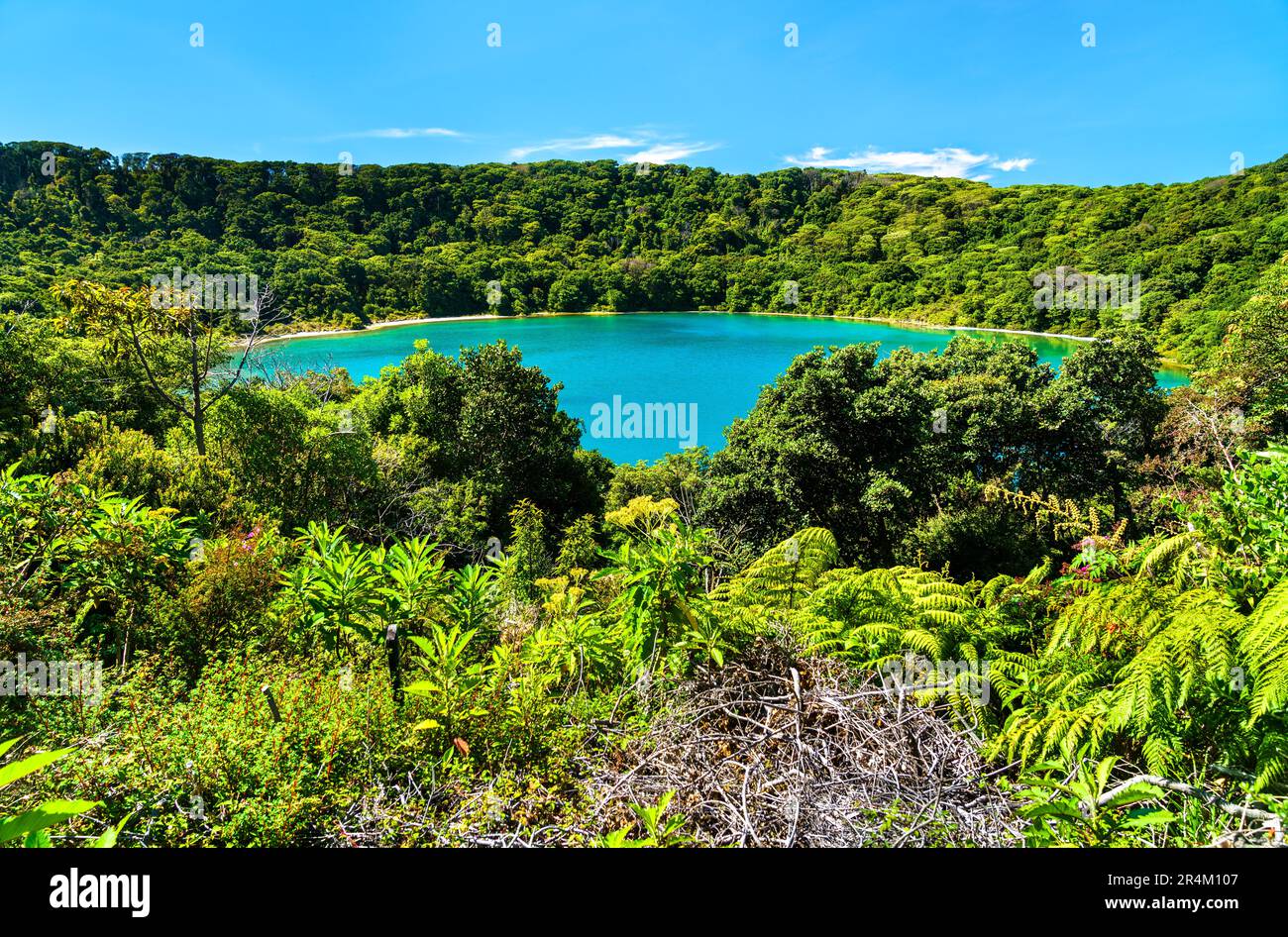 Lake Botos, an inactive crater within Poas Volcano National Park in ...
